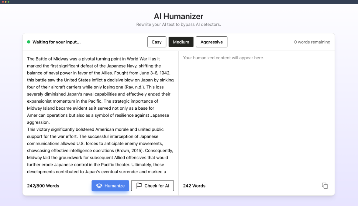 AI Humanizer | Free AI Humanizer
